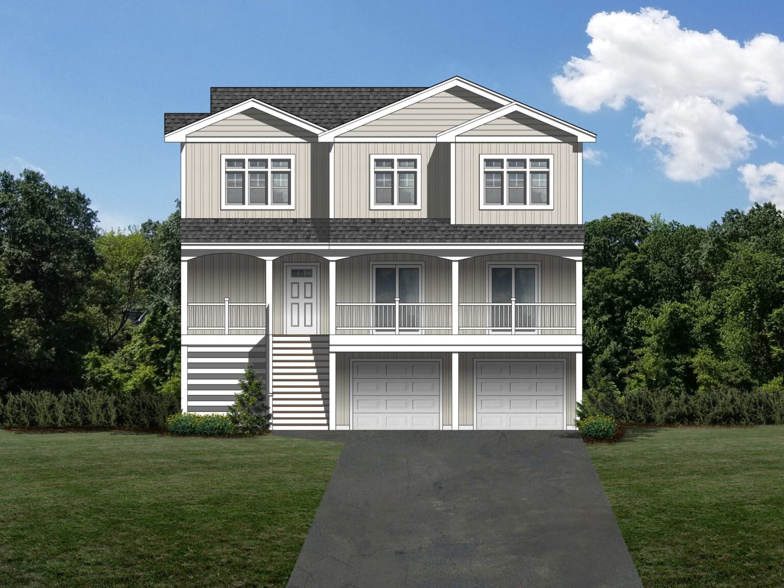 House #2 Category B: Croatan Custom Homes - Outer Banks HBA